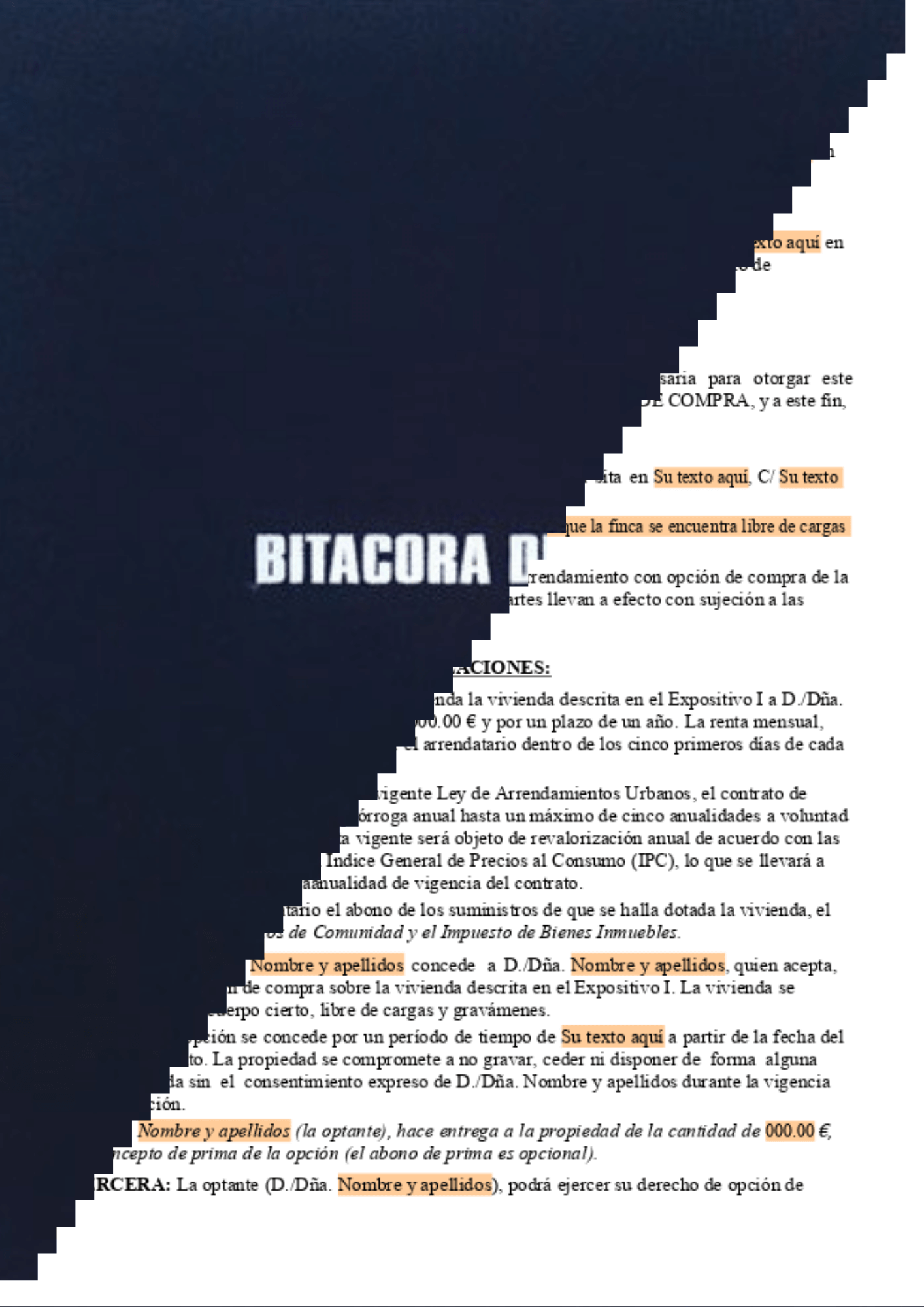 La Bitácora de Obra: El Instrumento Jurídico que Protege tu Proyecto ...